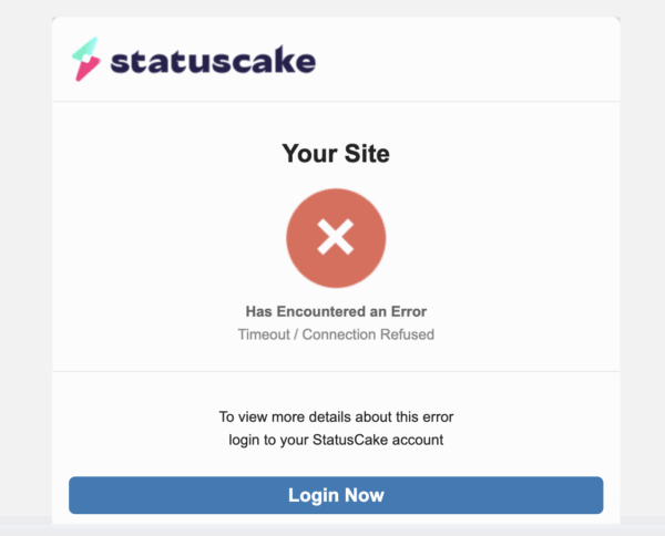 StatusCake: Real-Time Site Monitoring & Domain Expiration